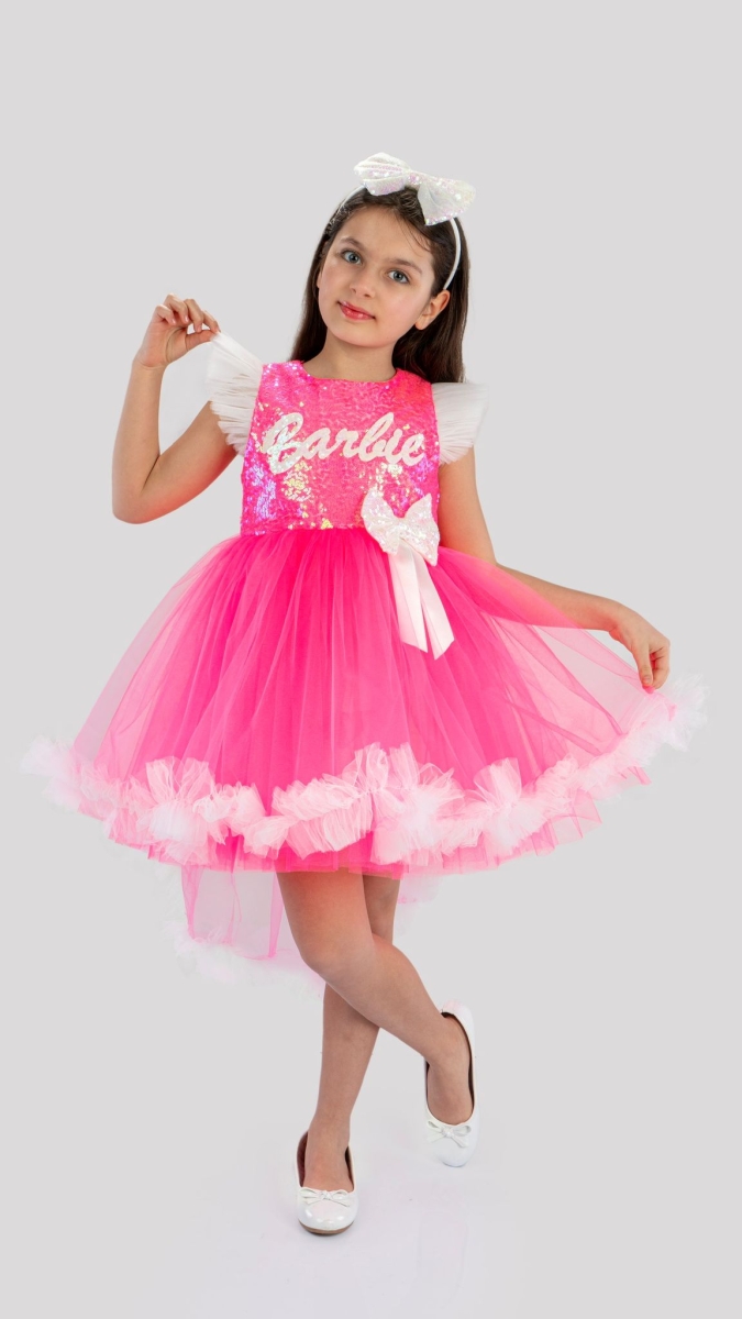 BUSE-1027 6/9 BARBIE ELBISE